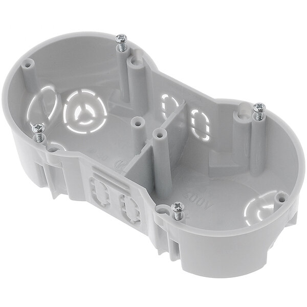 Коробка KP64/2 установочная 2 поста 143х71х45мм (Kopos Kolin) (3 шт. в комплекте)