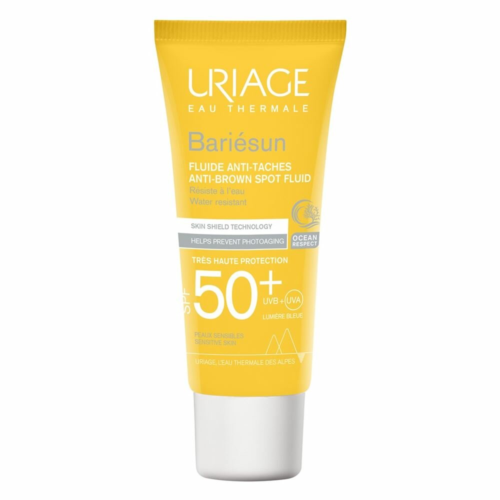 Эмульсия Uriage Bariesun Bariesun Anti-Brown Spot Fluid SPF50+, Эмульсия против пигментных пятен, 40 мл