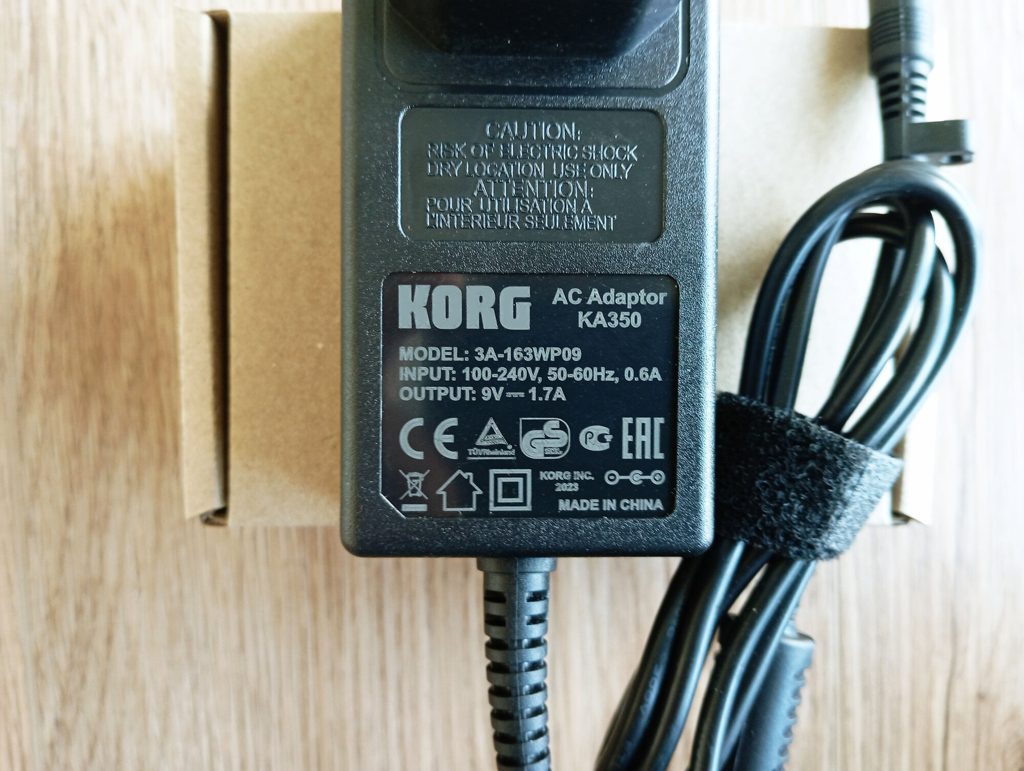 Блок питания Korg Electribe Sampler для Сэмплера/Грувбокса (адаптер 9V)