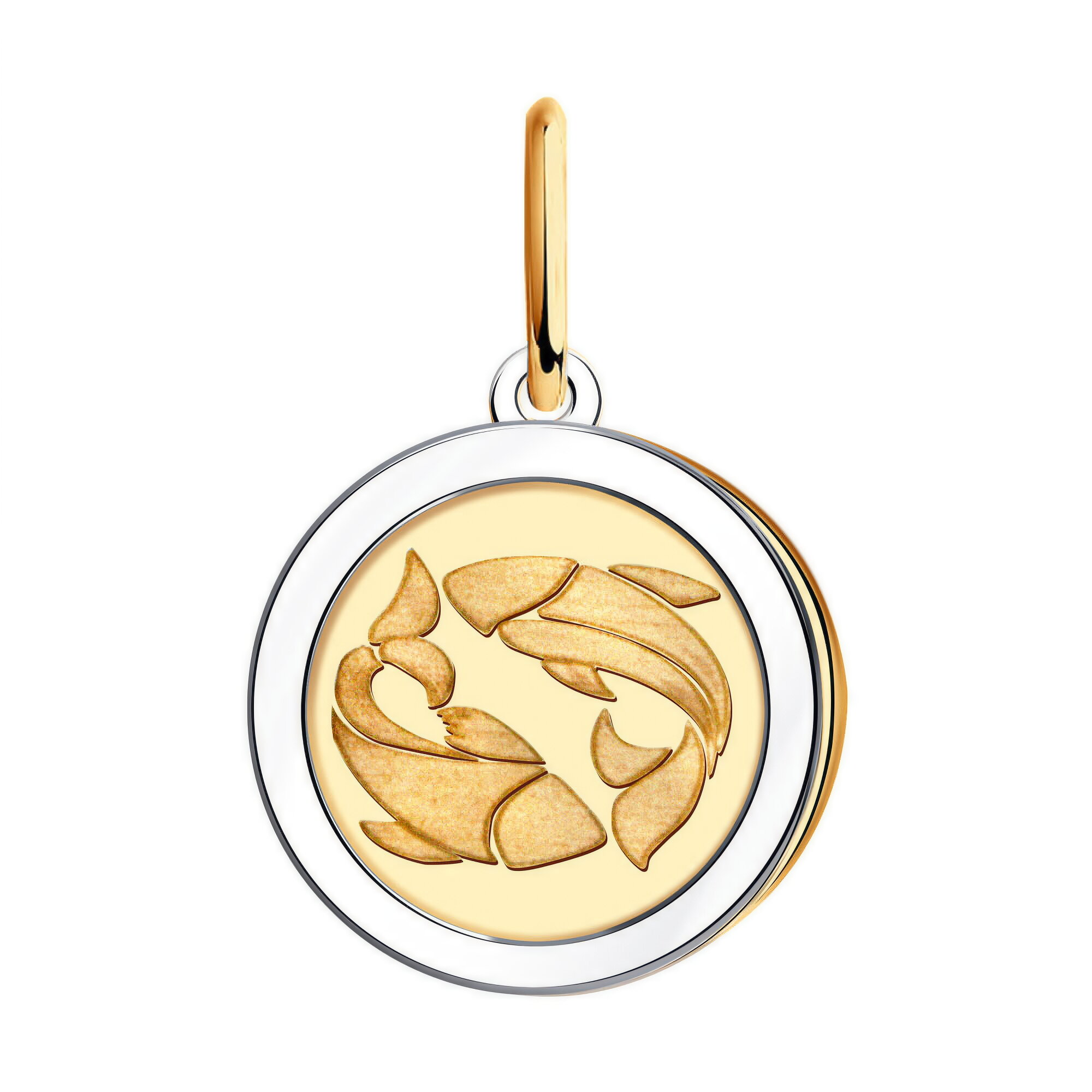 Подвеска, красное золото, 585 проба