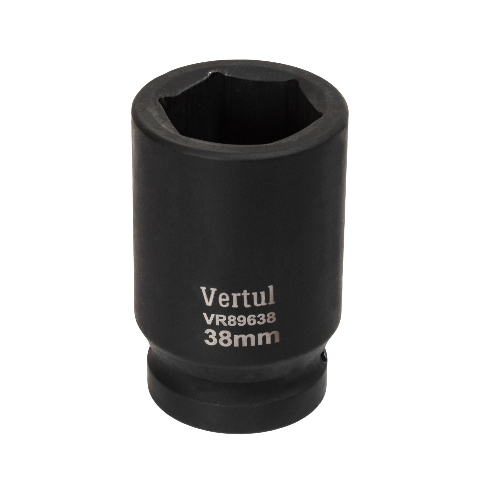Головка 1" удлиненная 38 мм Vertul VR89638, хромомолибденовая