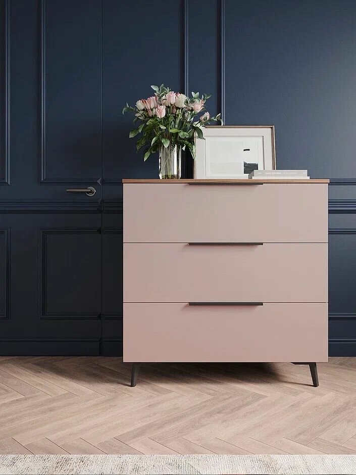 Комод Роза 900 Пудра Скин