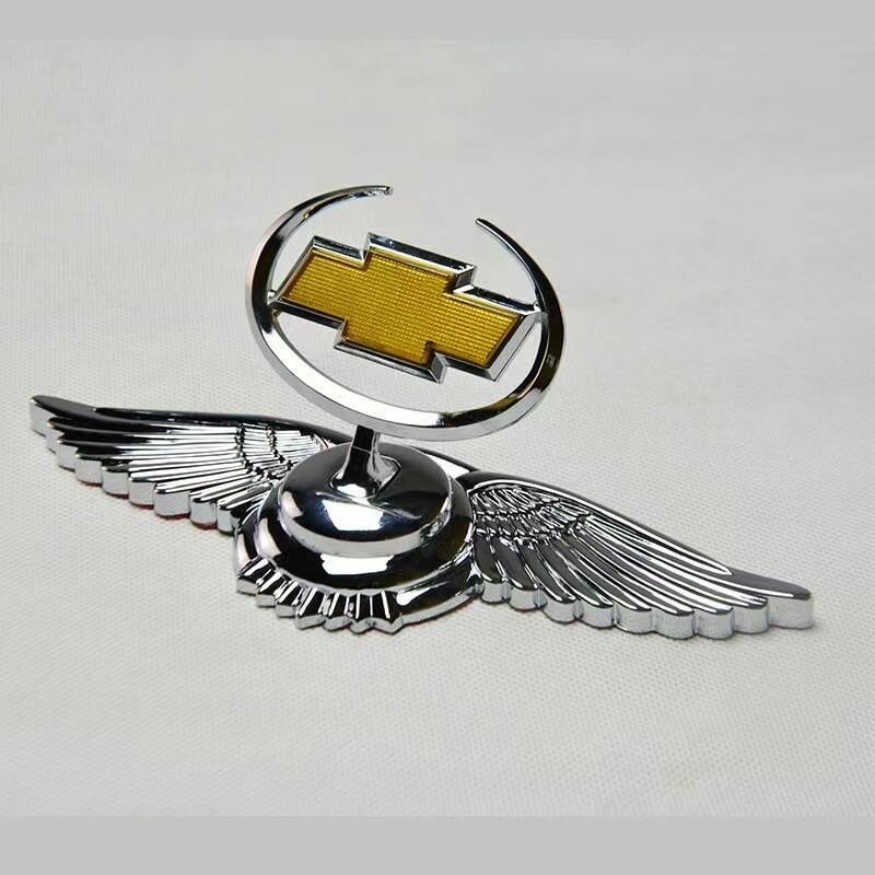 Эмблема на капот Шевроле /Персонализированное вертикальное стандартное украшение капота логотипом автомобиля
