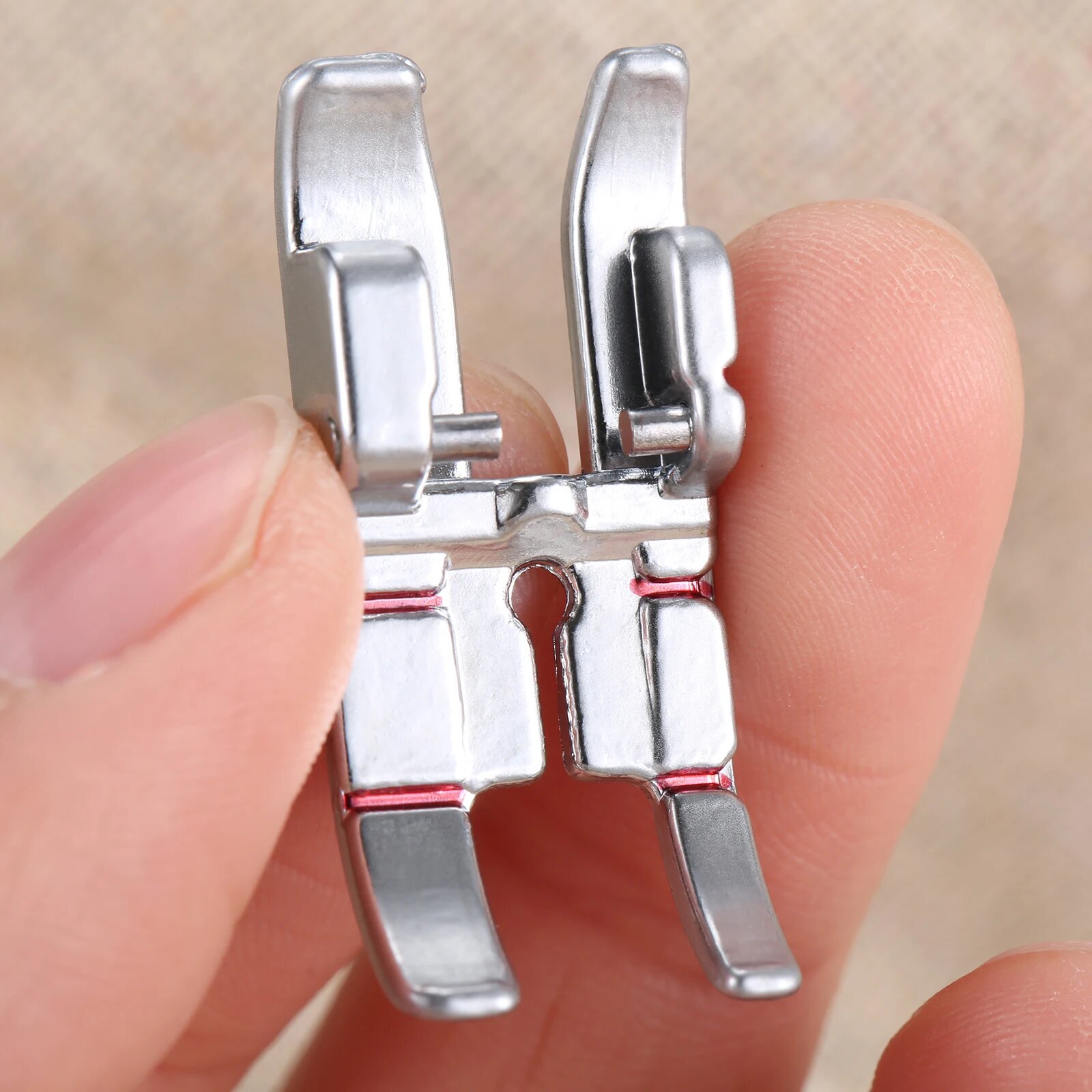 Лапка для шитья 1/4", металлическая, для Pfaff