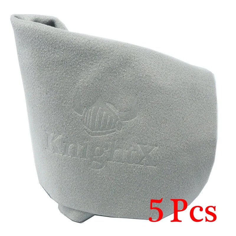 KnightX ультратонкие салфетки из замшевого волокна для линз 5 Pcs Lens Cloth