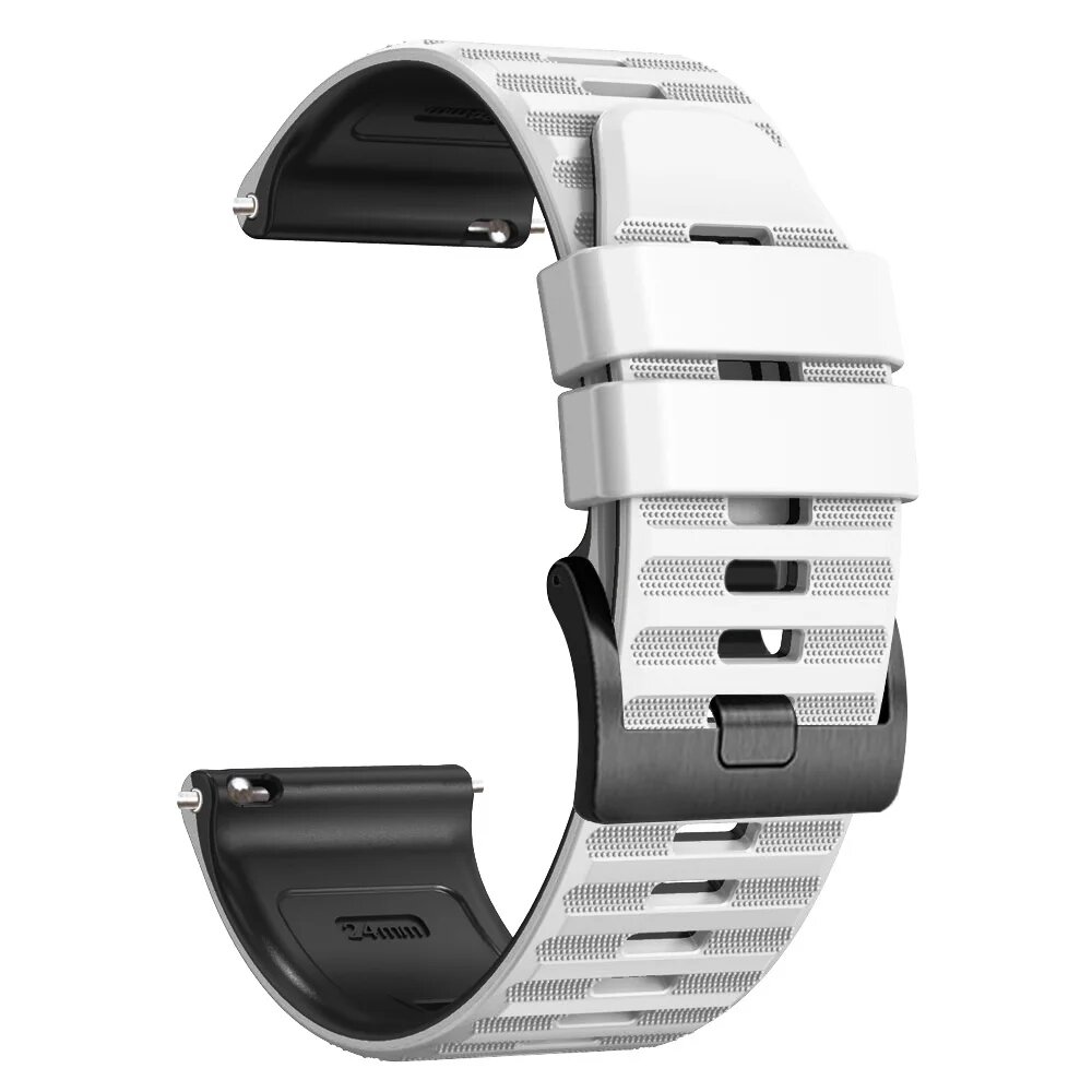Силиконовый ремешок LYQSTA 24 мм для COROS NOMAD и Garmin Venu X1