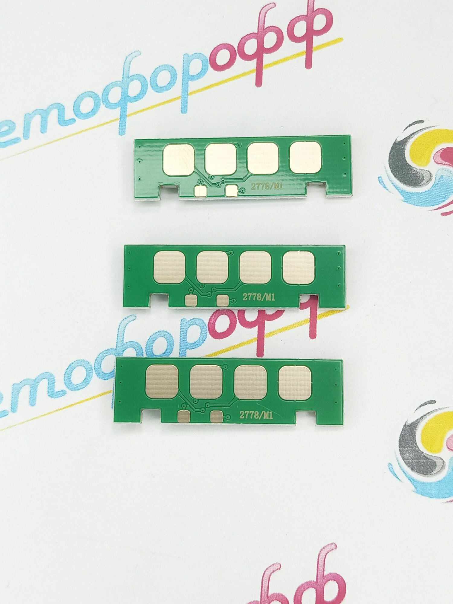 Чип (3 шт) для картриджа Xerox 106R02778 Phaser-3052/3260, WorkCentre-3215/3225 Black, 3K (Новая Версия) (В поставке 3 штуки) совместимый