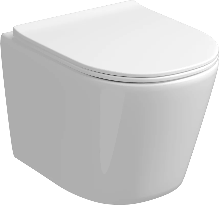 Унитаз подвесной Grossman Торнадо GR-4477SQ с микролифтом, белый