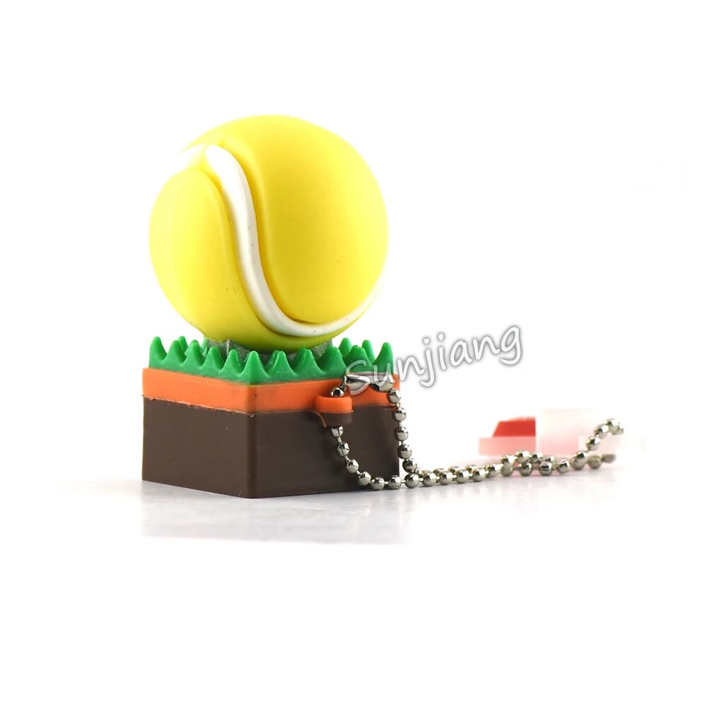 USB-флешка 4 ГБ 8 ГБ 16 ГБ 32 ГБ 64 ГБ Флешка 128 ГБ 256 ГБ 512 ГБ U-диск Футбольный баскетбольный мяч Memoria Usb Stick Pen Drive