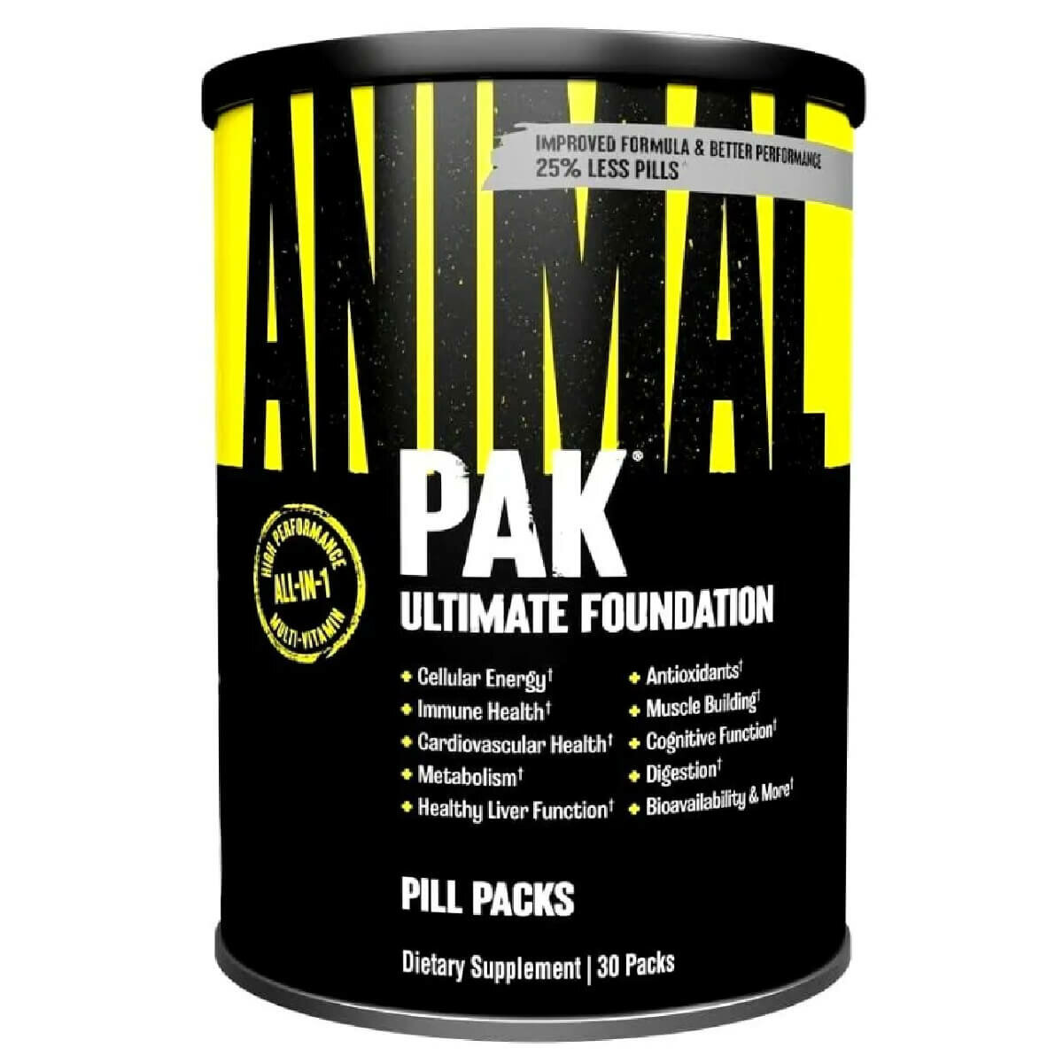 Витаминно-минеральный комплекс спортивный Animal Pak, 30 порций, Universal Nutrition