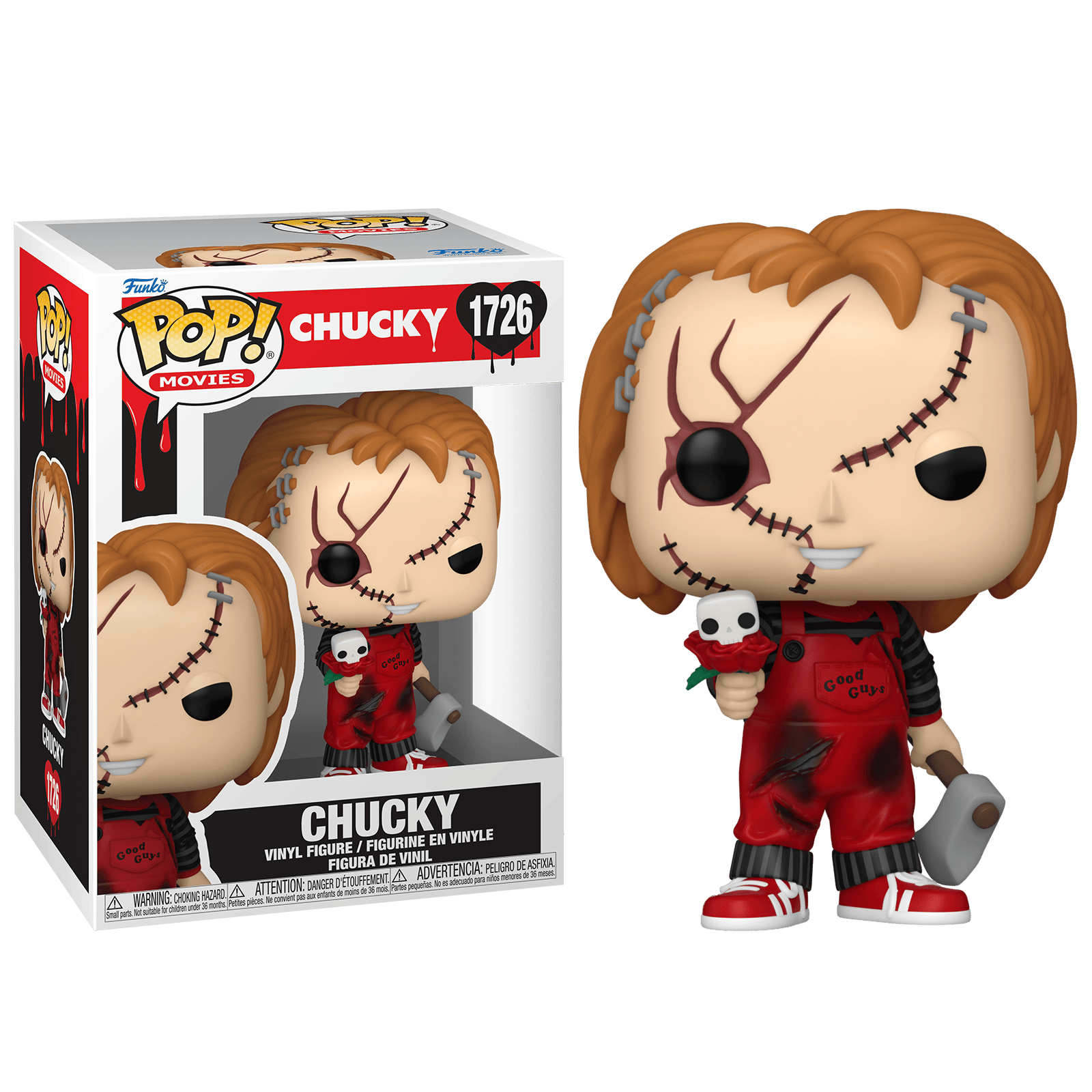 Фигурка Funko POP! Чаки в День Святого Валентина (Chucky) #1726