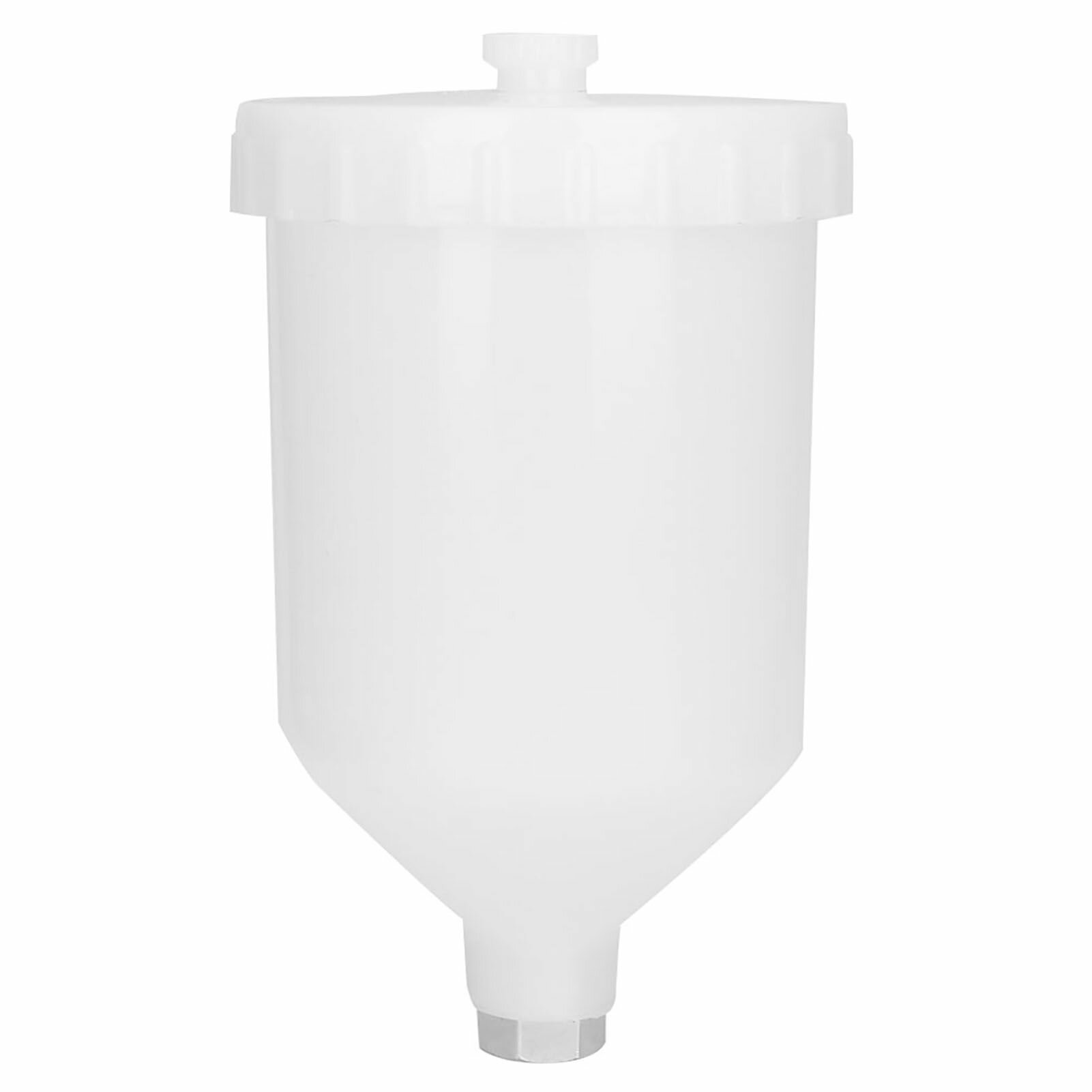 Пластиковый баллон для пистолета 600 мл с нержавеющей стальной резьбой, прочный и удобный в использовании