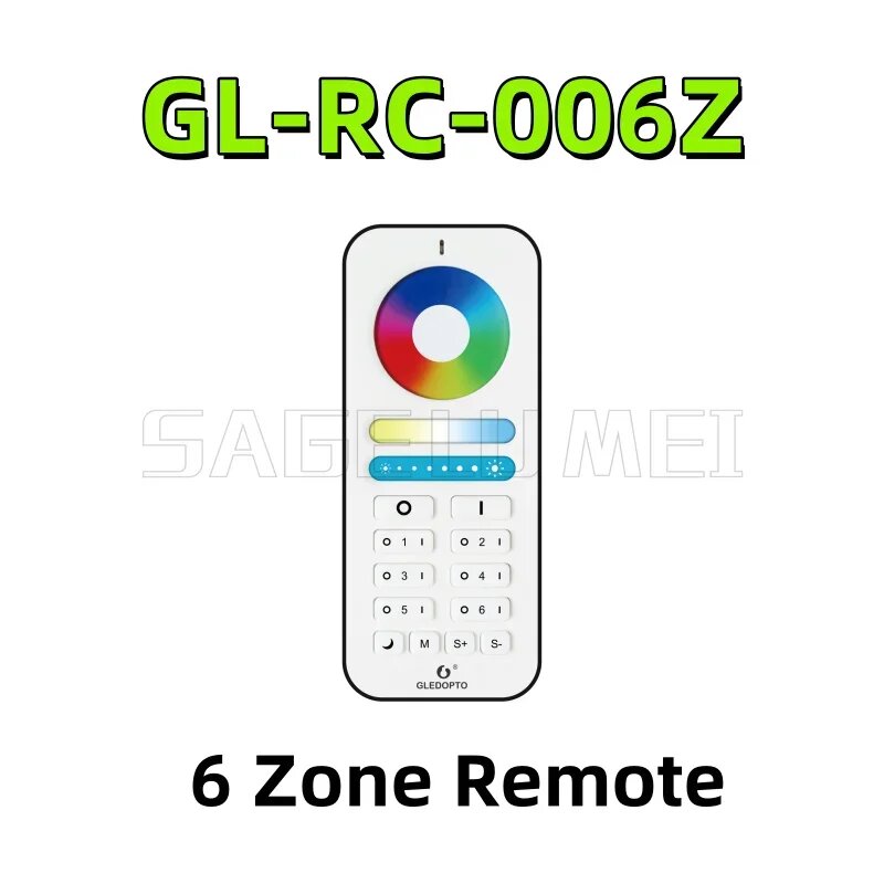 SAGE LU MEI RGB контроллер Gledopto DC5-24V GL-RC-006Z