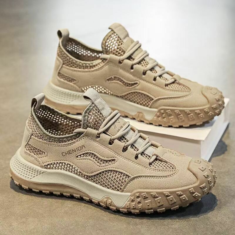 AIS ботинки Мартин мужчины осенью высокие ретро кожаные