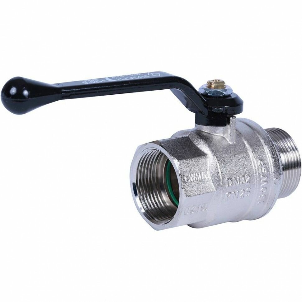 Кран шаровый НВ 11/4' BUGATTI ручка