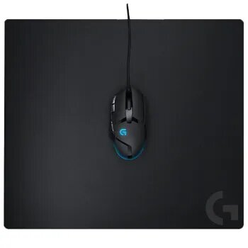 Logitech G Игровой коврик для мыши G440, L, черный