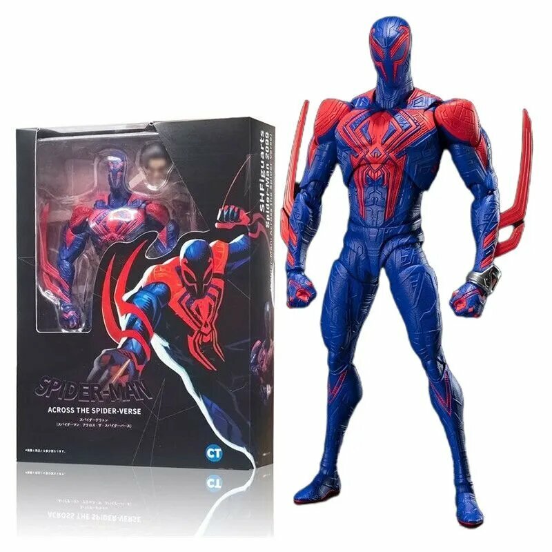 Spider-Man Через Паучью Верес 2099 Скульптура Движения