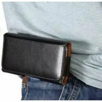 Чехол-кобура для смартфона на ремень, 6.0" 16 х 8.5см (чёрный)