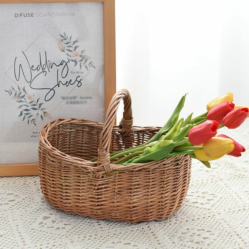 Корзина плетеная