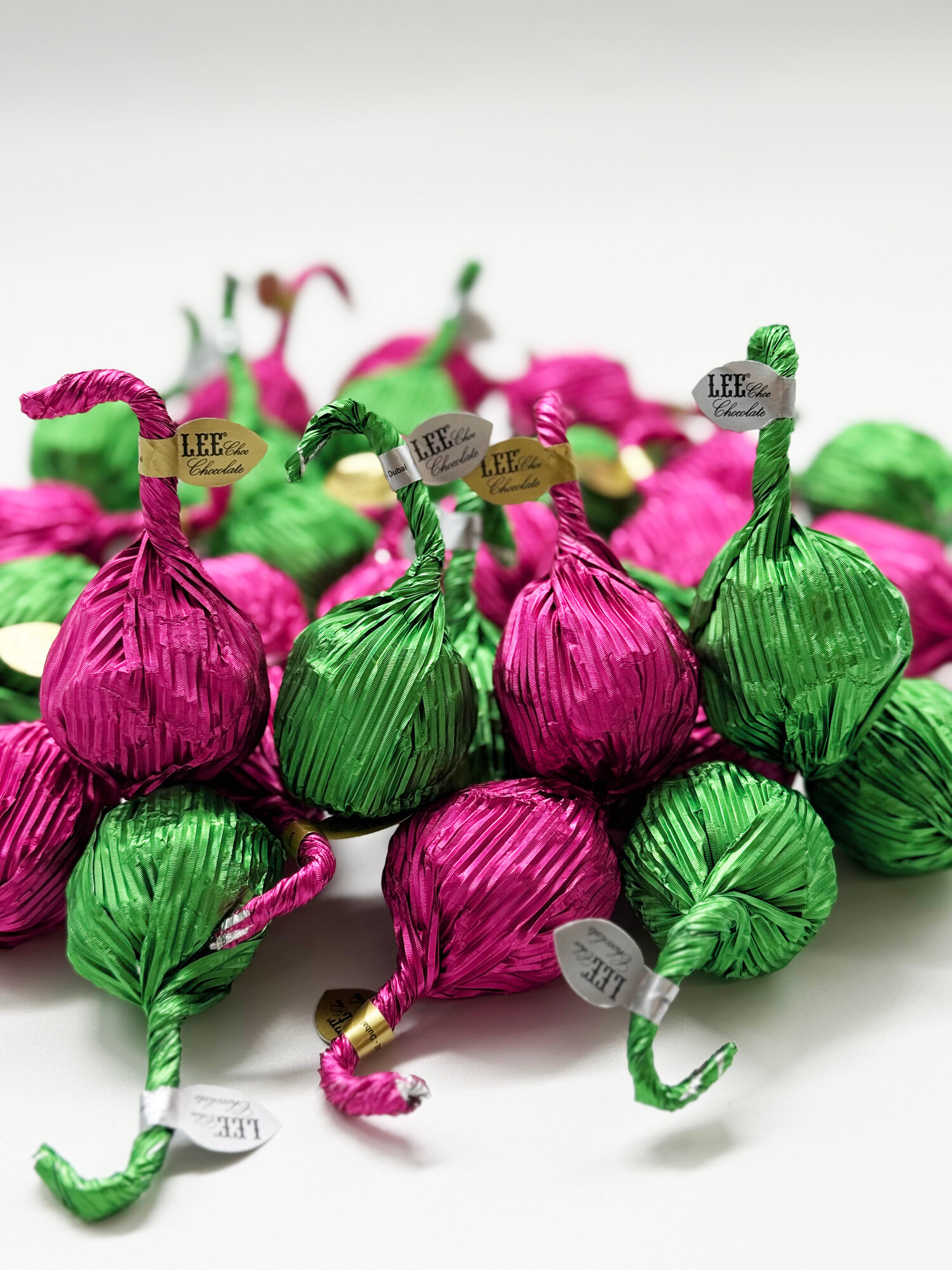 Элитные Дубайские конфеты Lee Deluxe Зеленые и Красные 500г