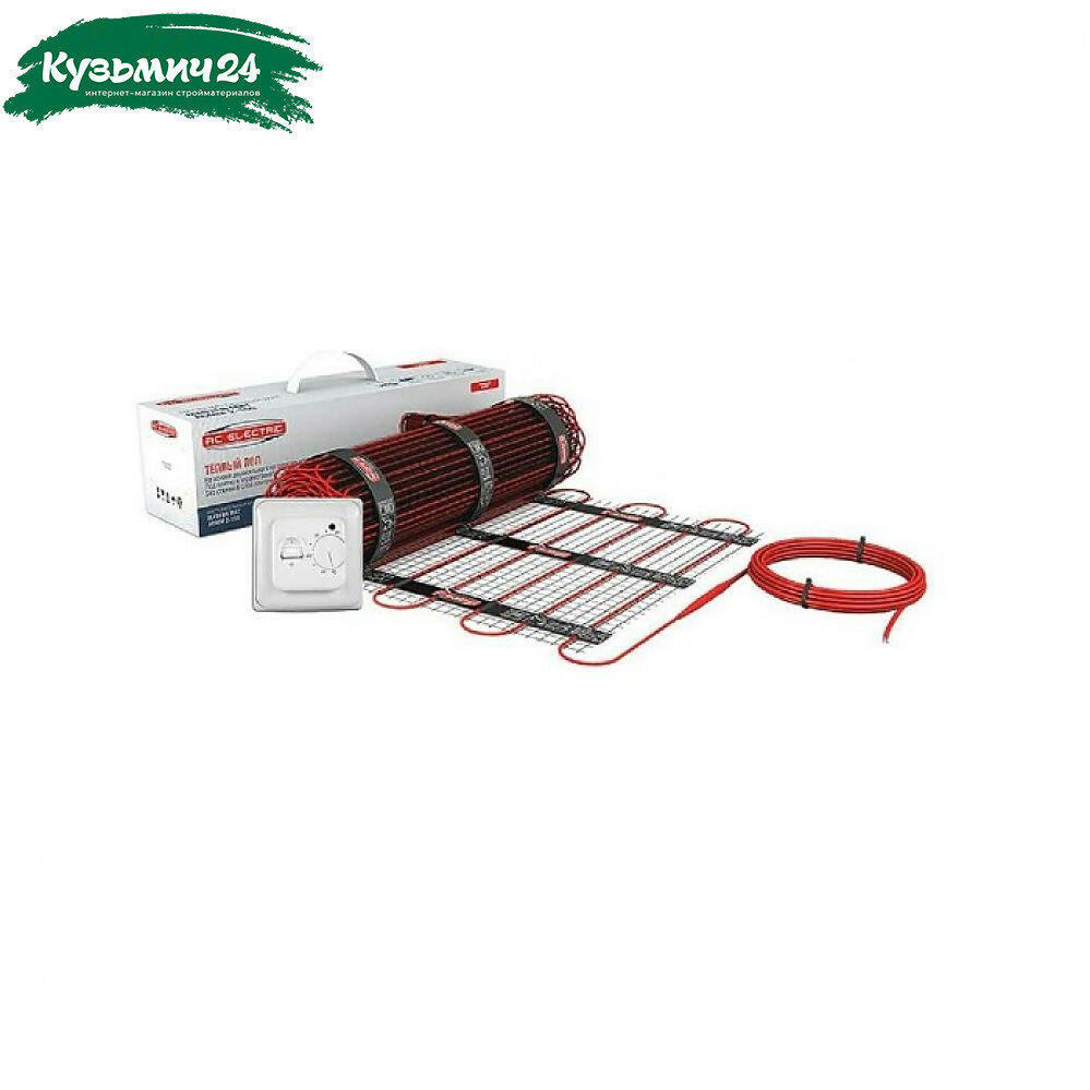 Комплект теплого пола AC ELECTRIC асмм 2-150-2.5 с терморегулятором