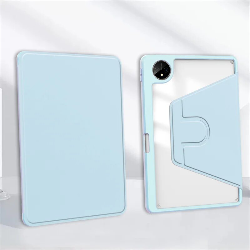 Чехол для Huawei MatePad Pro 13,2 с держателем для ручки, вращающийся на 360 градусов акриловый прозрачный жесткий планшет для MatePad Pro 13,2 дюйма, чехол 2025 2023