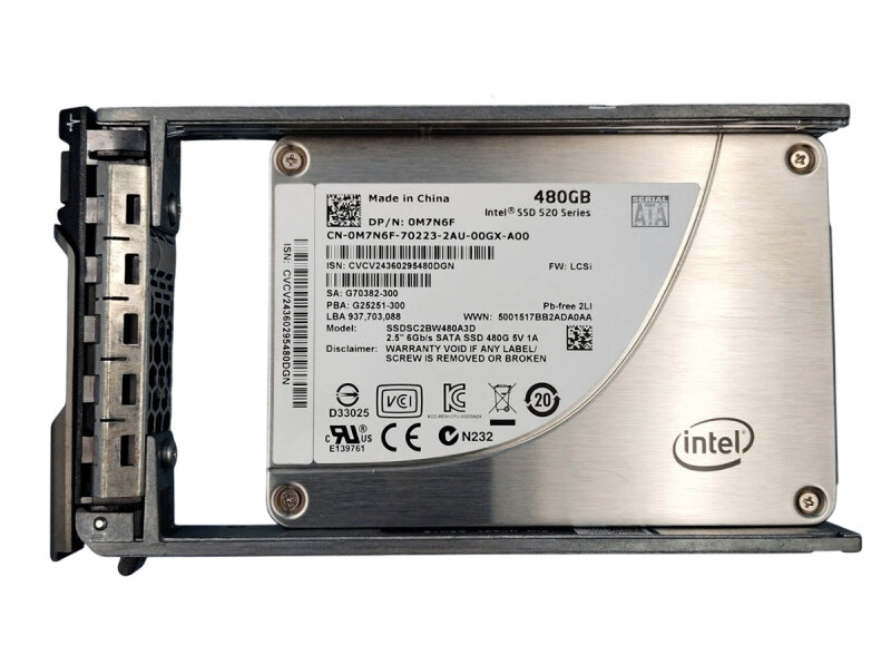 Жесткий диск Dell 0M7N6F 480Gb SATAIII 2,5" SSD