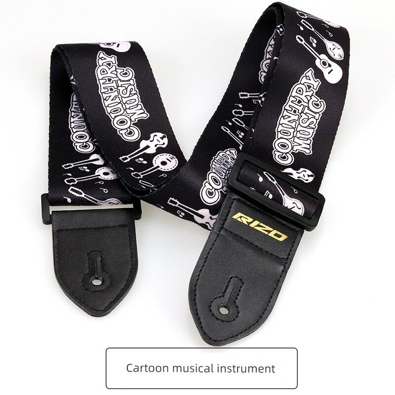 Ремень для народной гитары, ремень для акустической гитары, плечевой ремень для электрогитары, гавайской гитары,