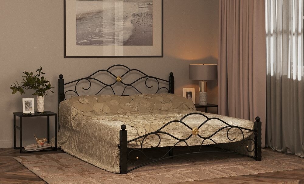 Кровать кованая "Грация 3"