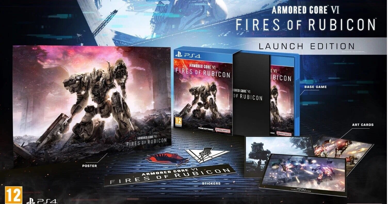 Armored Core VI (6): Fires of Rubicon Launch Edition PS4, русские субтитры