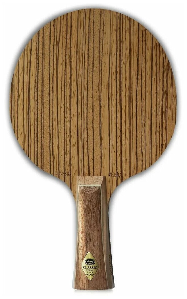 Основание Gambler ZebraWood Classic Oversize flared, дерево, 5 слоев, коричневое