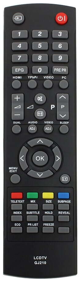 Пульт к Sharp GJ210 LCD TV