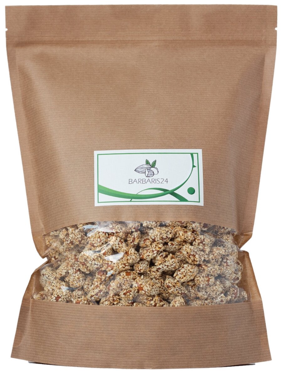 Миндаль в кунжуте с мёдом BARBARIS24 1кг.