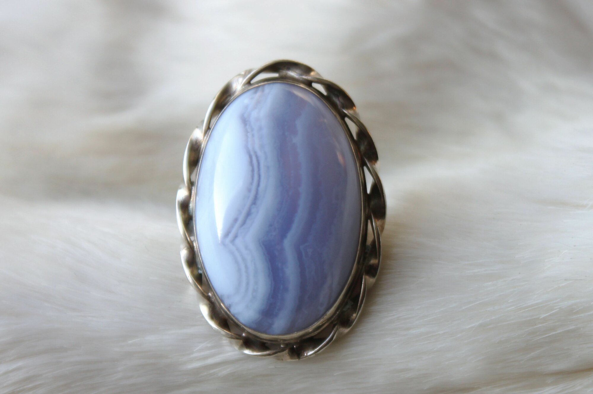 Кольцо, агат