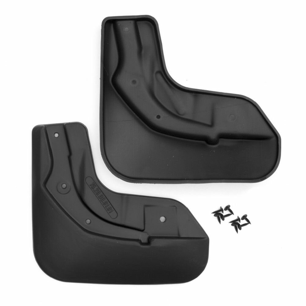 Брызговики передние GEELY Coolray (I), 2020 -, 2 шт.(standard), Джили Кулрей