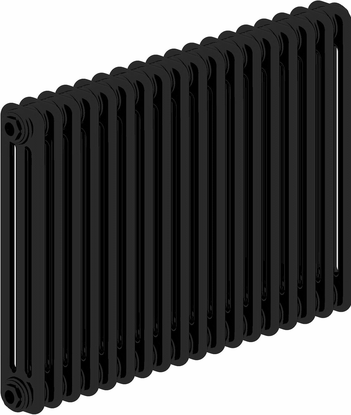 Радиатор стальной Irsap Tesi 500 18 секций, черный RR305651810A430N01