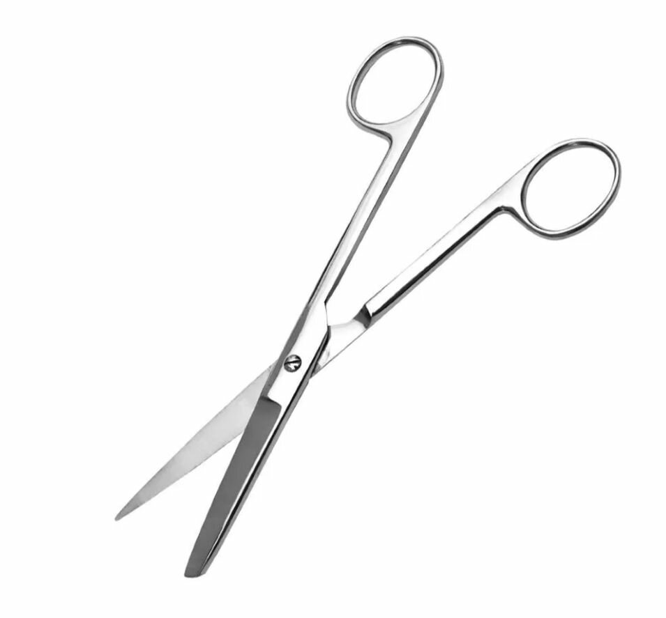 Ножницы медицинские с одним острым концом ручная заточка