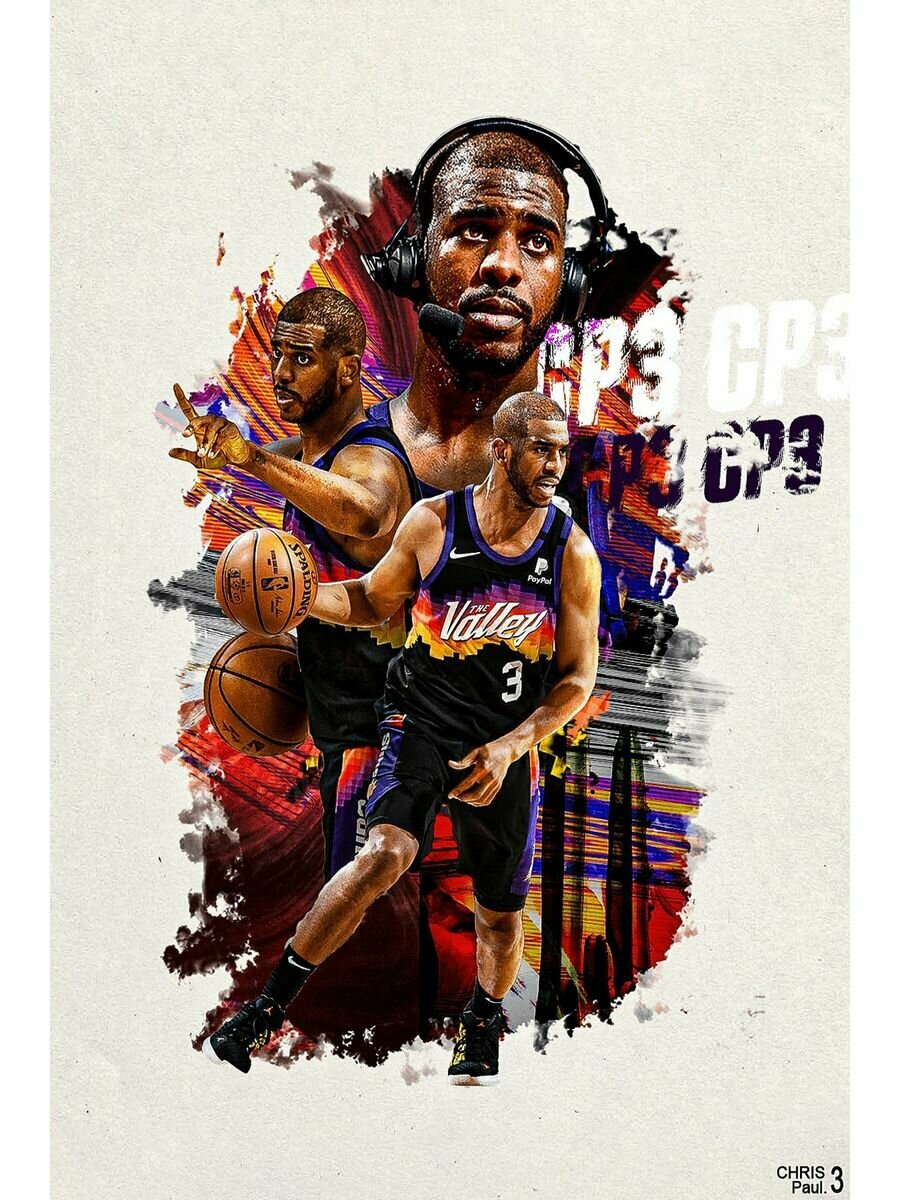 Постер "Игроки NBA. Крис Пол"