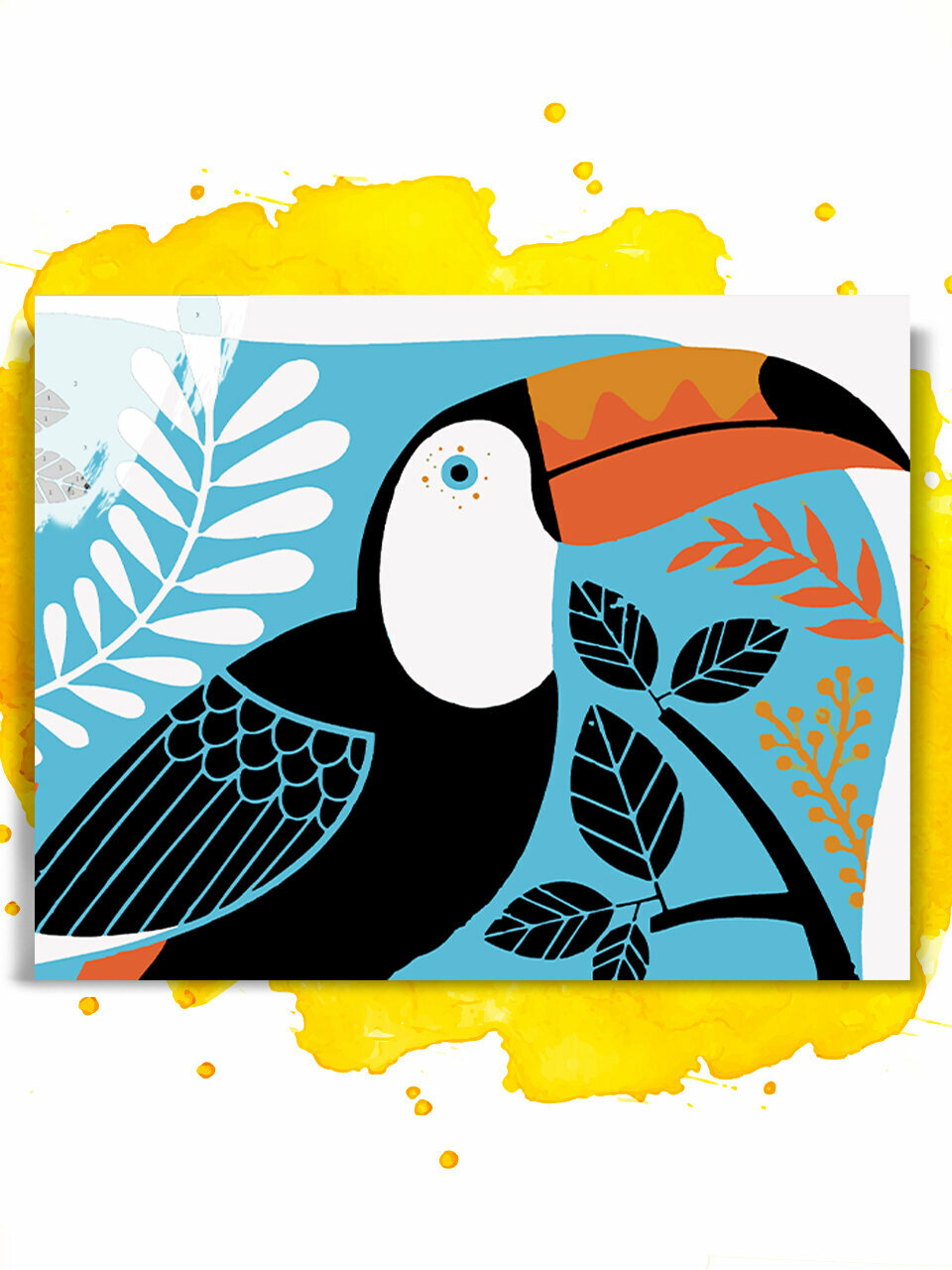 Картина по номерам на холсте Тукан Арт, 30 х 40 см