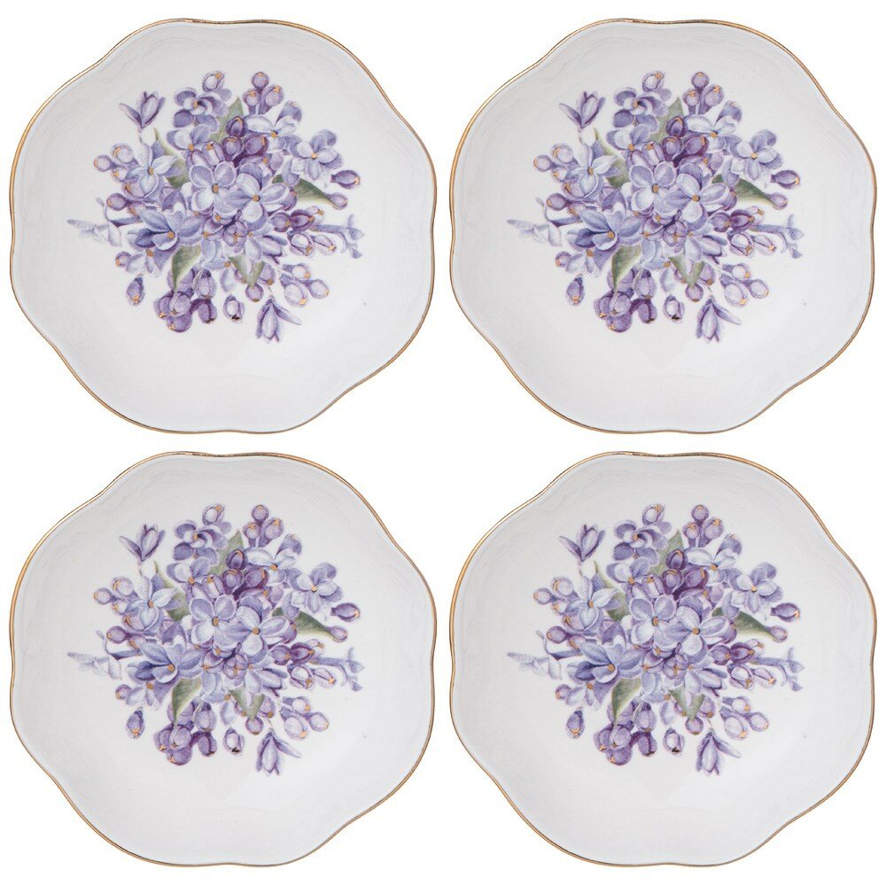 Набор розеток lefard "Lilac" 4 шт 10 см