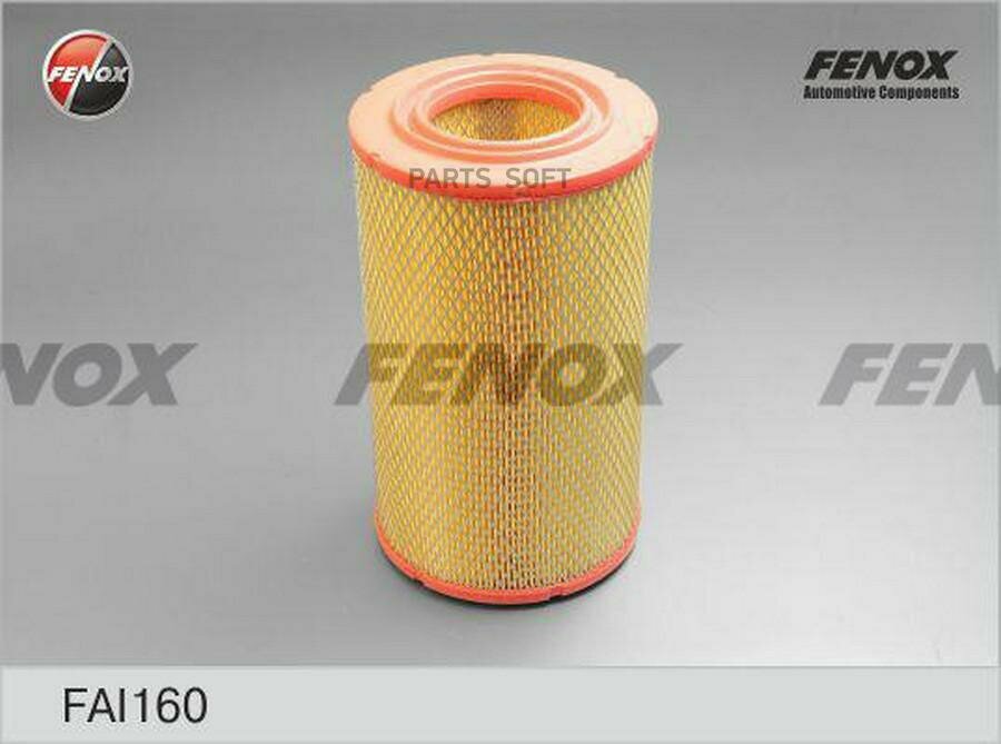 FAI160 FENOX Фильтр воздушный PEUGEOT BOXER/FIAT DUCATO/CITROEN JUMPER 1.9D-2.8D