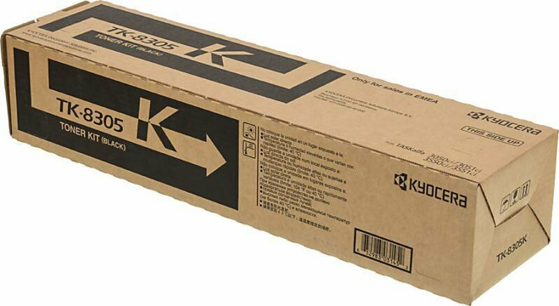 TK-8305K Тонер-картридж TK-8305K 25 000 стр. Black для TASKalfa 3050ci/3550ci