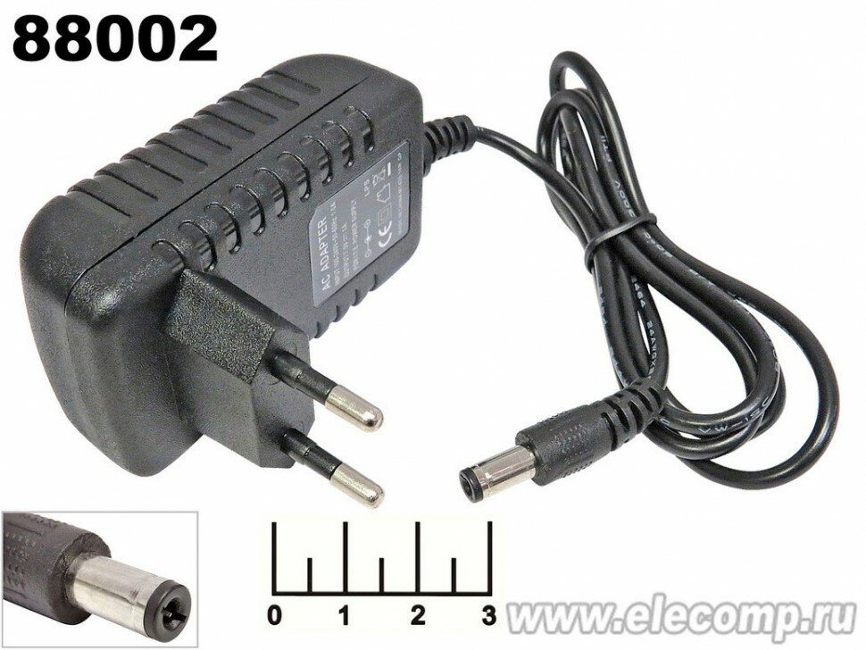 Блок питания 7.5V 1A импульсный AC-N375 (5.5*2.1)