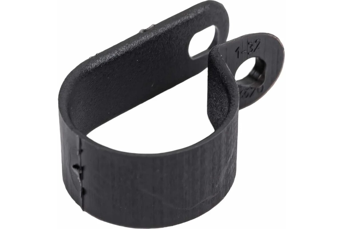 TDM ELECTRIC Скоба нейлоновая крепежная СКН-20 черная (100 шт) SQ0514-0216