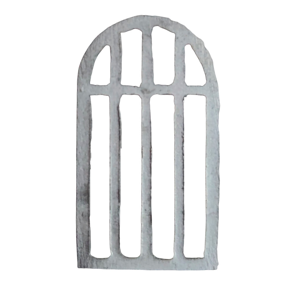 Решетка 15х27 мм, 3 шт, металл, материал для сборных моделей, Domus Kits