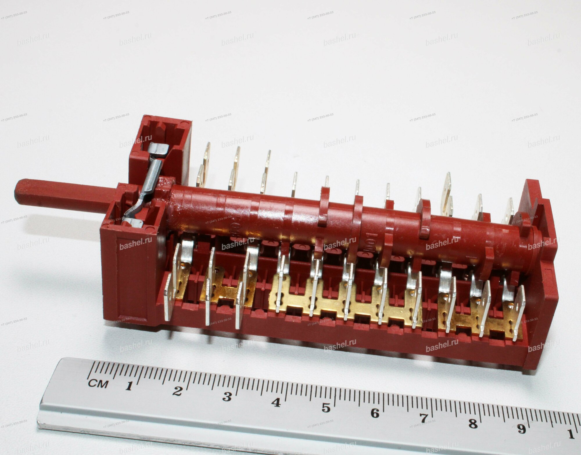 7LA 812-8005-1001-1 16А 10pos, 22pin(10gr) (Hansa), Переключатель мощности для э/п