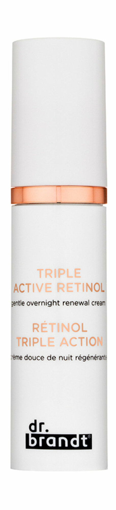 Dr. Brandt Triple Active Retinol Gentle Overnight Renewal Cream Ночной регенерирующий крем с ретинолом 100мл