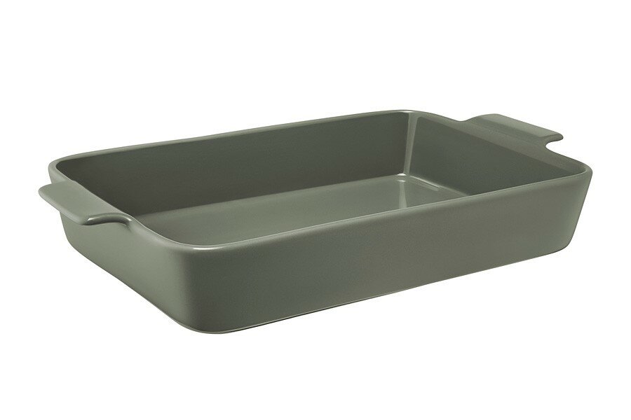 Форма для запекания, 36х24 см, фарфор P, прямоугольная, серо-зеленая, Indulgence (Maxwell&Williams)