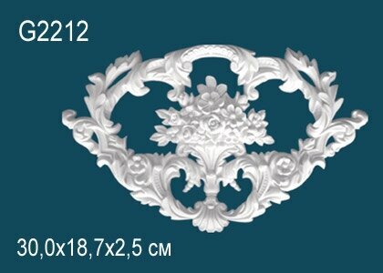 Орнамент Perfect G2212 Ш30xВ18.7xТ2.5 см /Перфект.