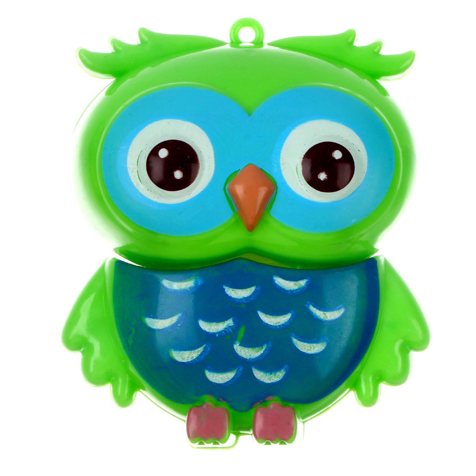 Антистресс pop tubes «Сова» развивающая игрушка, световая, набор 4 шт, цвета микс
